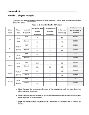 Phylogenetic Tree Practice Problems Key - BIO 325 H - Additional ...