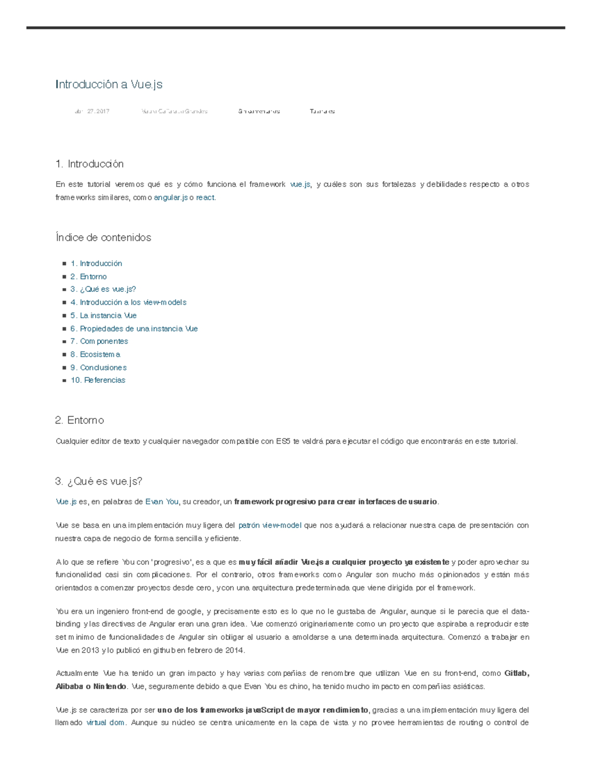 Introduccion a Vue js Introduccion a Vue jsIntroduccion a Vue jsIntroduccion a Vue js ...