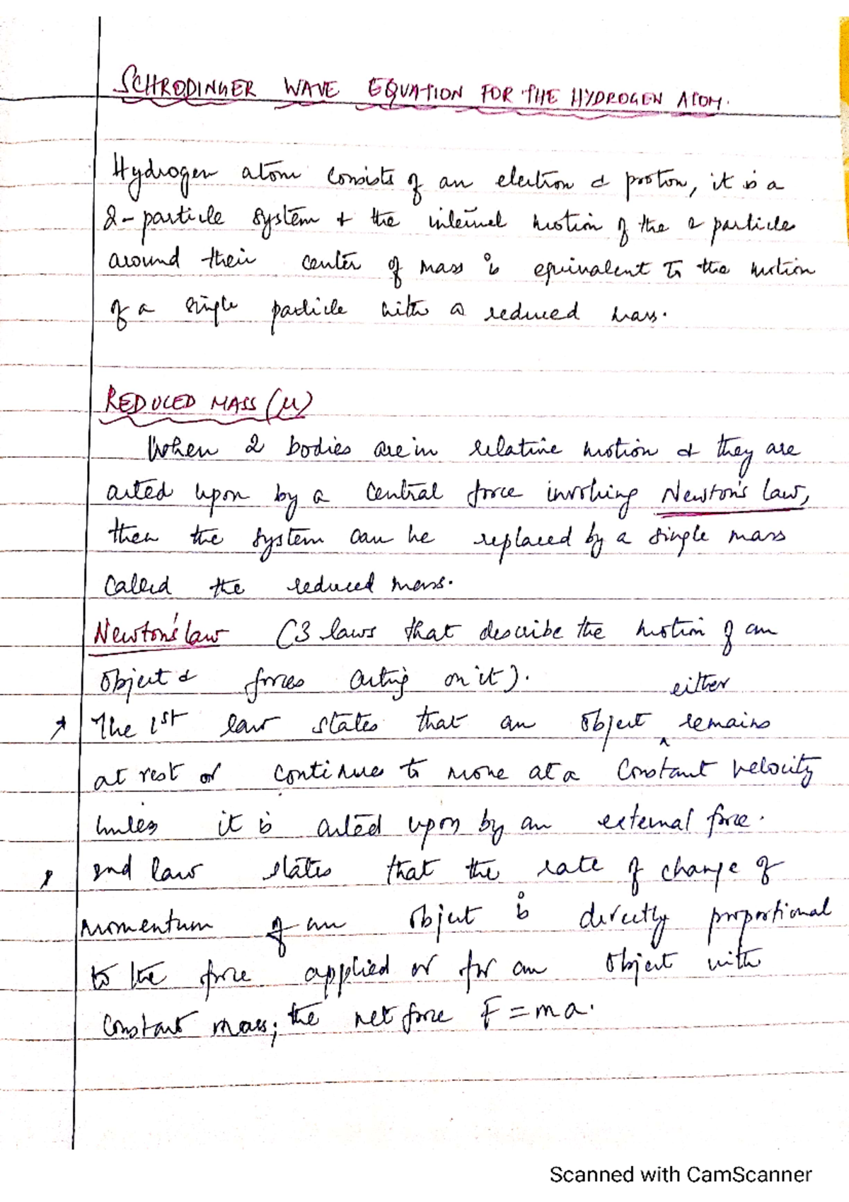 Radial - GOOD NOTES FOR STUDYING - Chemistry - Studocu