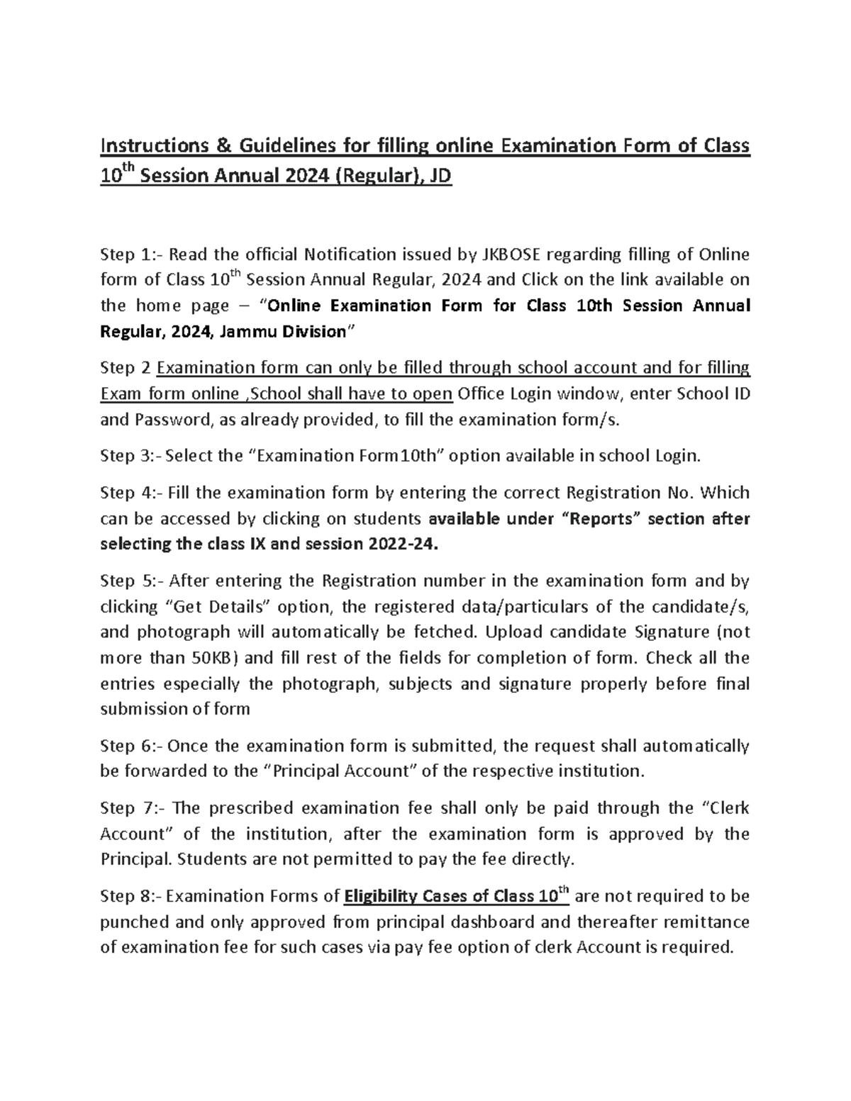 Instructions 10th - Yereee - Instructions & Guidelines for filling ...