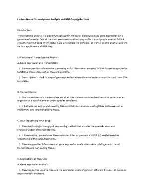 Lecture Notes: Genomics of Human Microbiota and Health - Lecture Notes ...