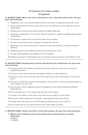 Validated ADM General Chemistry 1 Module 4 6 First Quarter - GENERAL ...