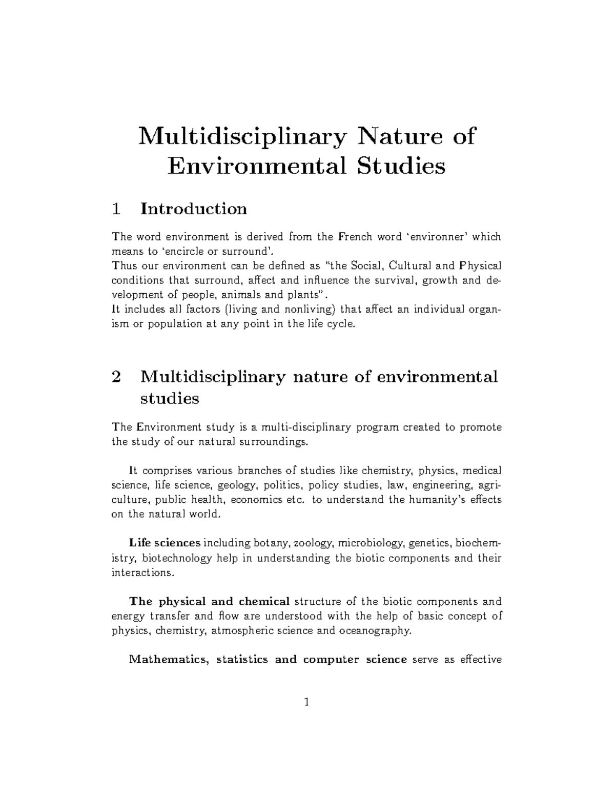Lecture 0 merged Good Multidisciplinary Nature Of Environmental lecture-0-merged-good-multidisciplinary-nature-of-environmental
