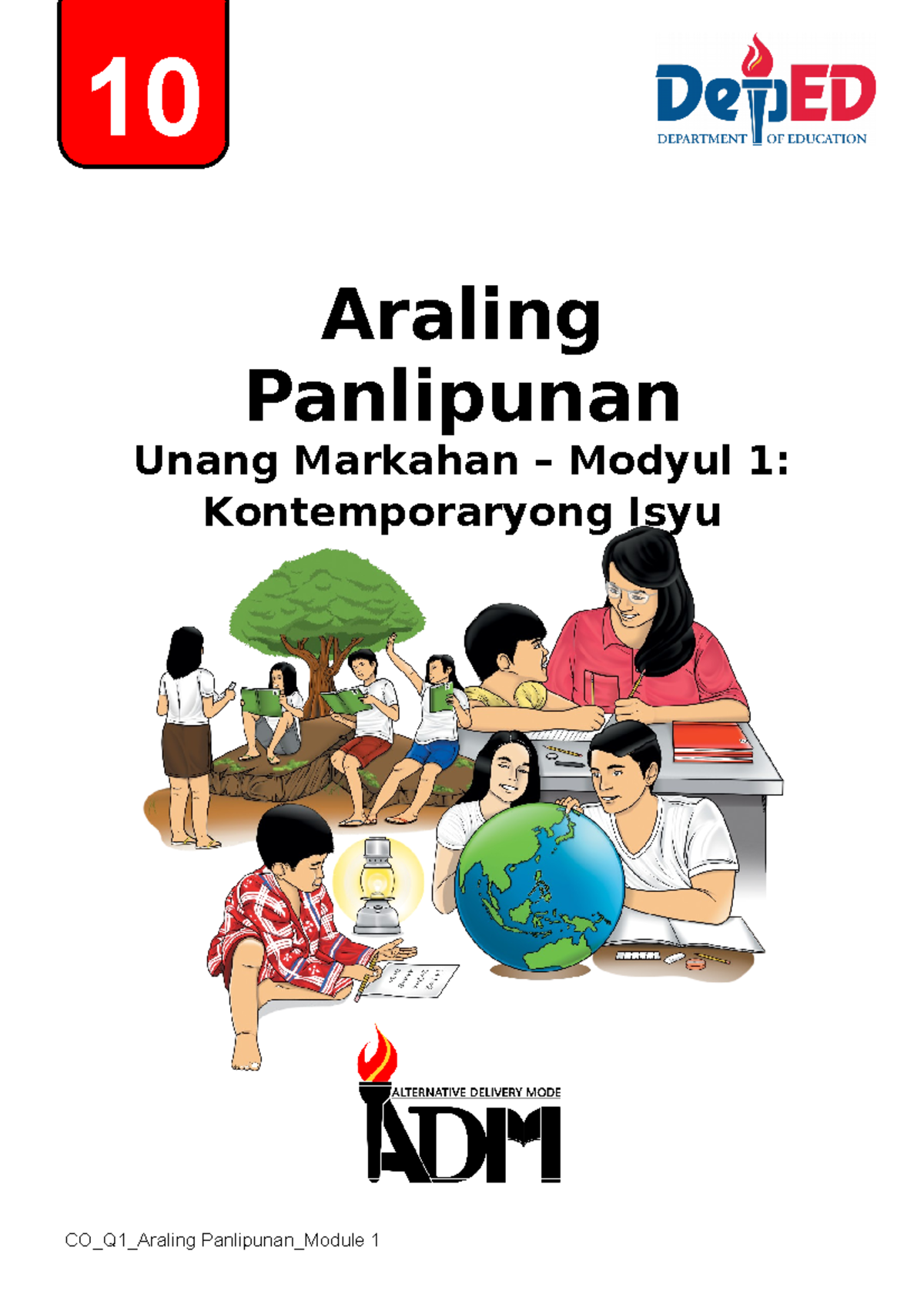 AP10 q1 mod1 kontemporaryong-isyu v2 - Araling Panlipunan Unang Markahan – Modyul 1 ...