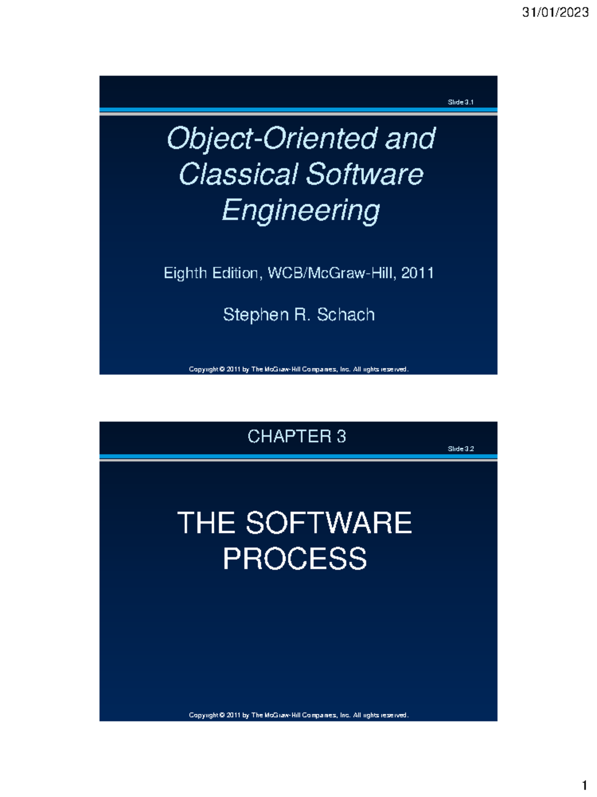 Se8 ch03 v5 - sdfdsfds adsfsdf sd - Slide 3. Copyright © 2011 by The ...