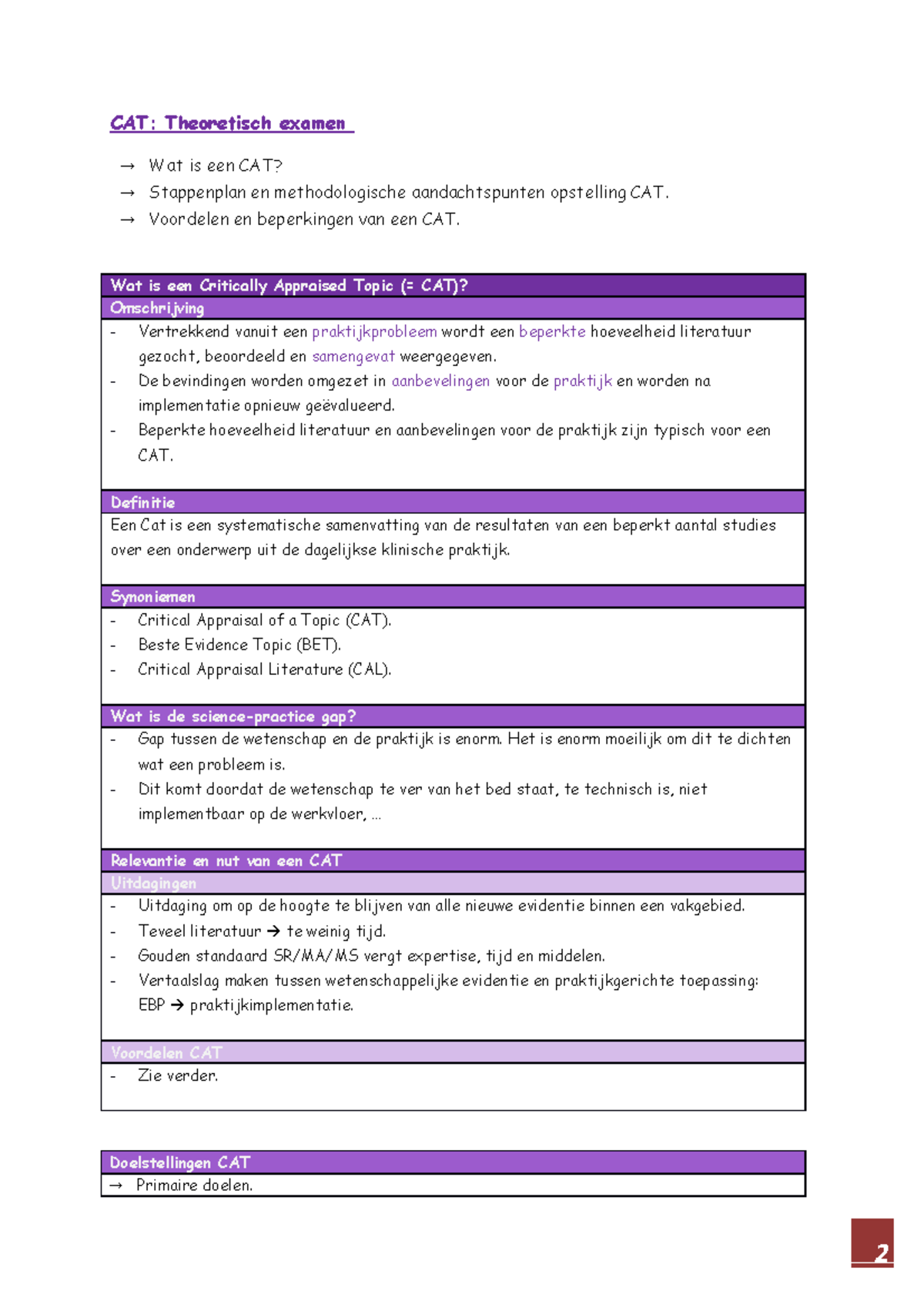 CATtheorie - theoretische basis om een CAT op te stellen - CAT ...