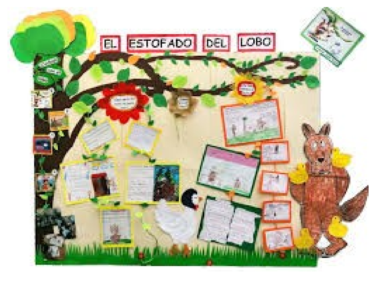 Modelo DE Cartelera Lectora - EL ESTOFADO DEL LOBO EL ESTOFADO DEL LOBO ...