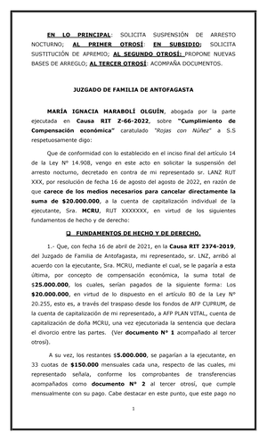 Contestación Relación Directa y regular - A LO PRINCIPAL: CONTESTA ...