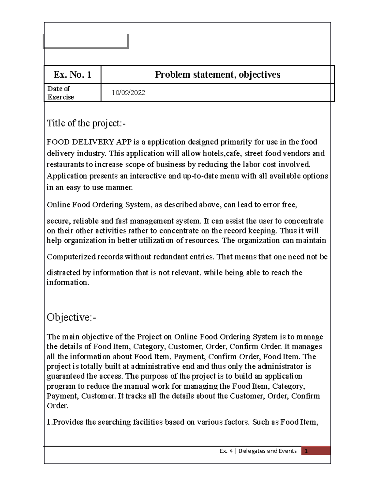 EXP-1 URK19CS1090 - eognssfnlfsm - Ex. No. 1 Problem statement ...