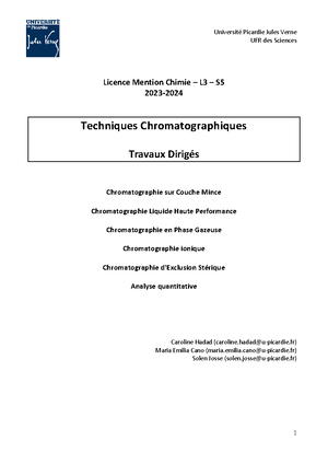 Compte rendu TP GC pdf - COMPTE-RENDU DE TP DE CHROMATOGRAPHIE ...