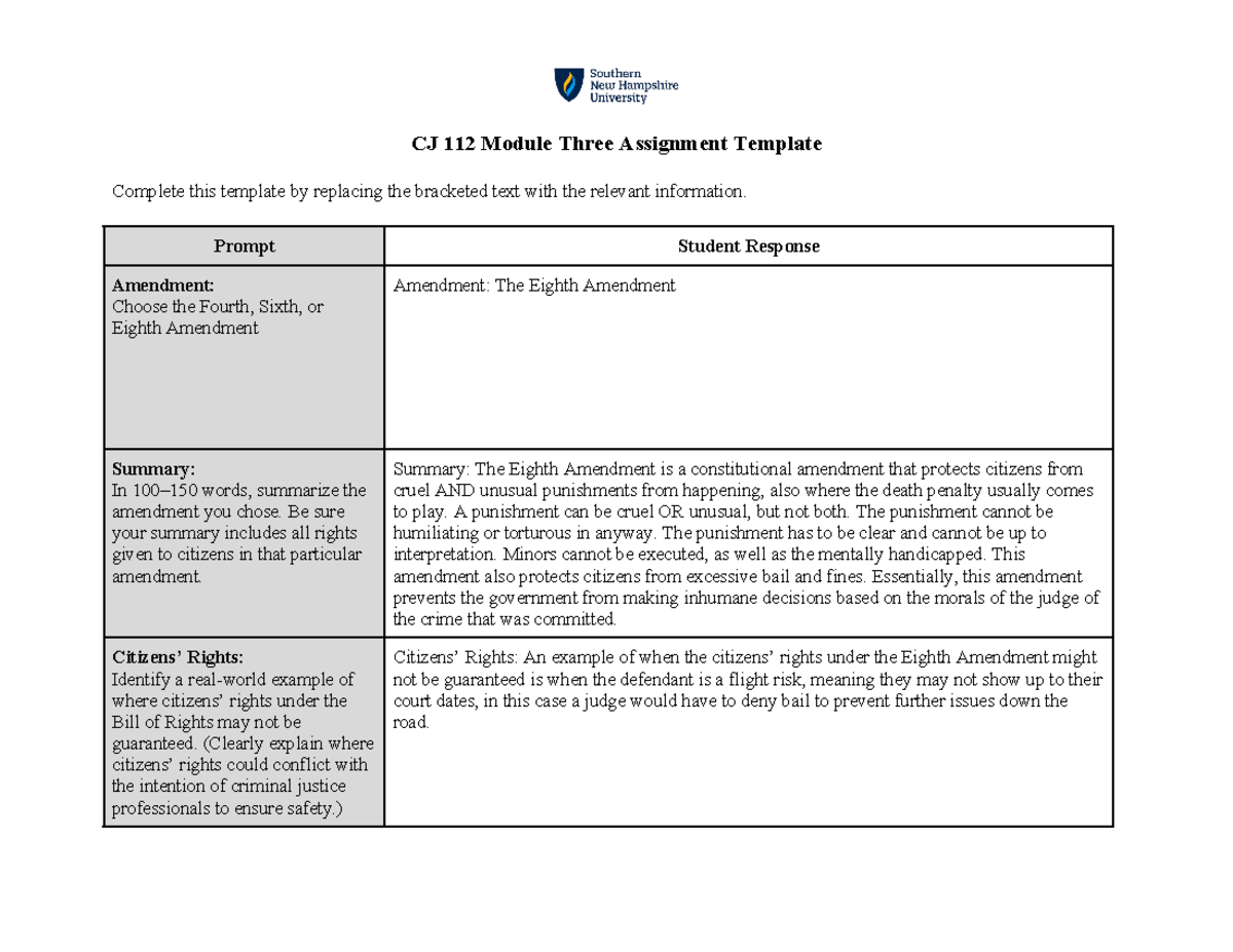 CJ 112 Module Three Assignment Template copy copy - CJ 112 Module Three ...