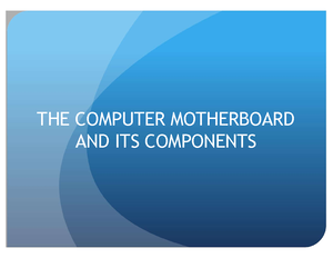 Mem management - 3 - Computer Organization and Design - Effective ...