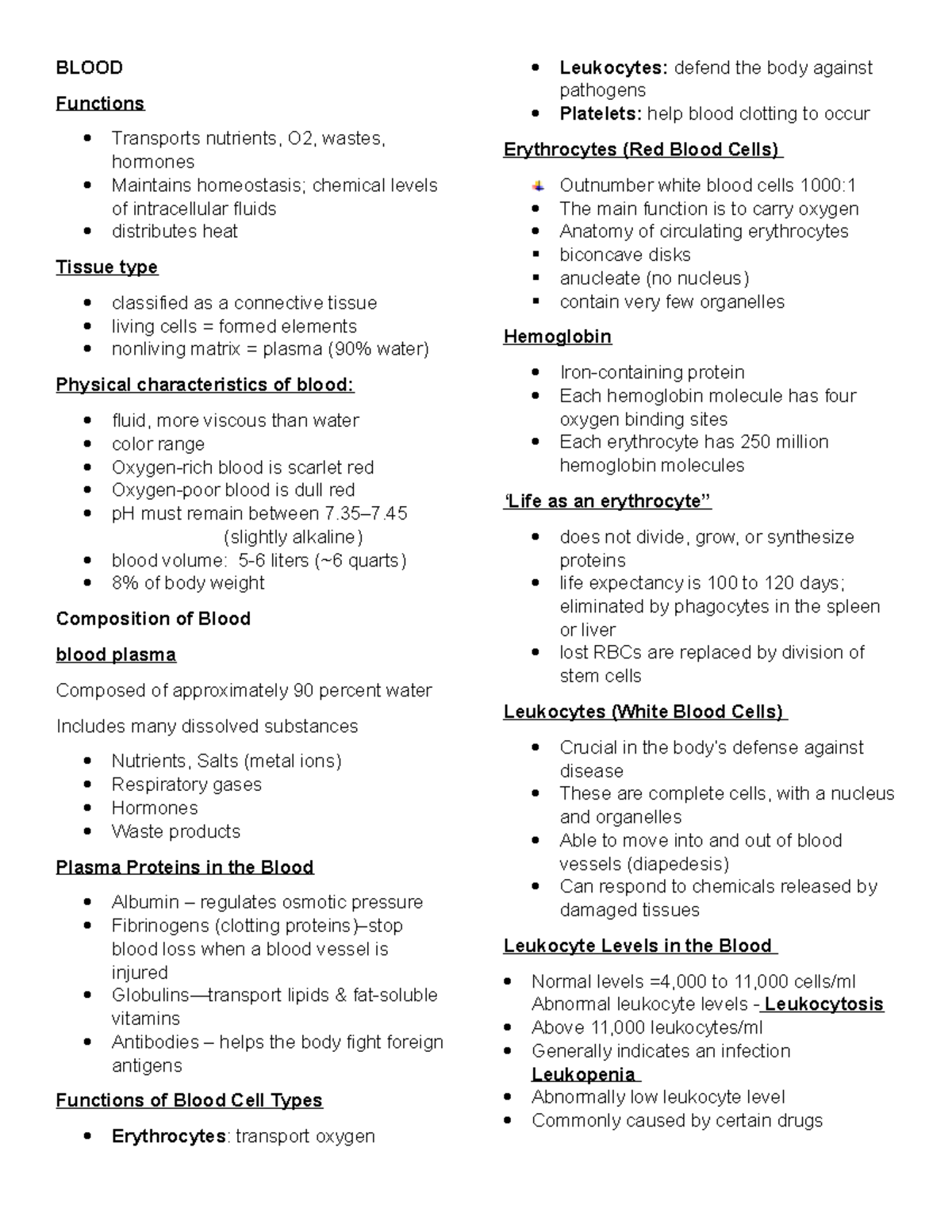 Blood Reviewer - simple and bouned - BLOOD Functions Transports ...