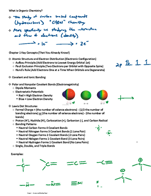 Chem Draw - lab - ChemDraw Lab Exercises Part I 1. (16pts) Provide ...