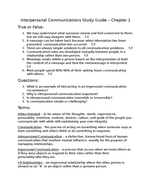 Group interaction assignment - Abigail Wagner (COMM-1500-038) 1. How ...