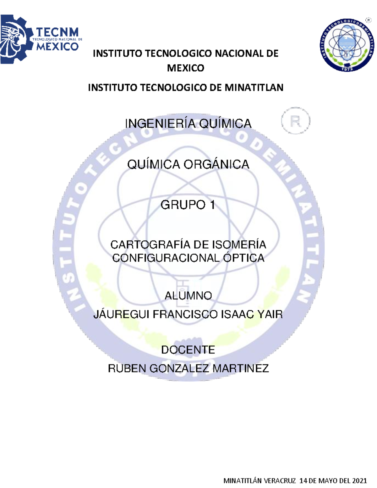 Quimica Orgánica Cartografía Conceptual Jauregui Francisco Isaac YAIR ...