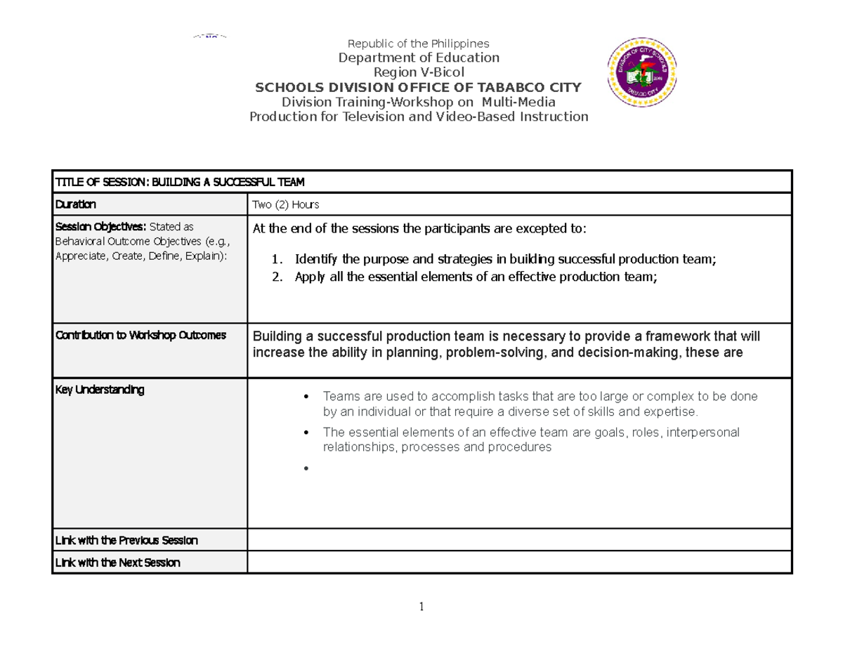 Session-guide-template Please give as much additional information as ...