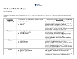 Michelle Hernande 3 - module 7 - Michelle Hernandez CJ- Module 7 ...
