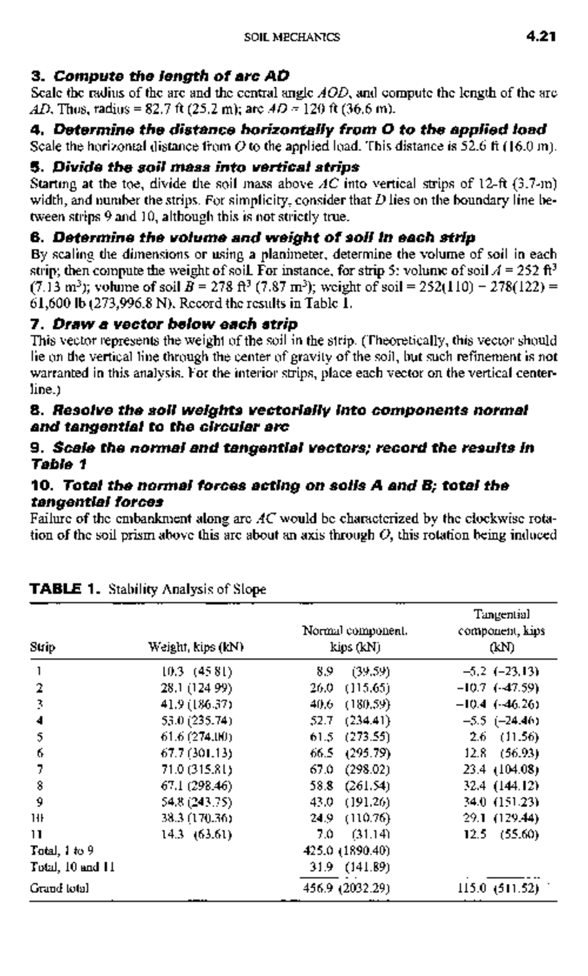 Civil-engineering-calculations (37) - Compute the length of arc AD ...