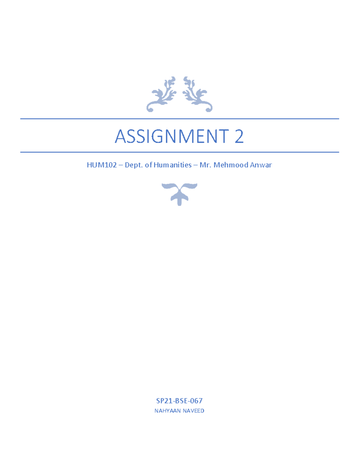 Analysis of 7C's in a brochure - Assignment 2 - ASSIGNMENT 2 HUM102 ...