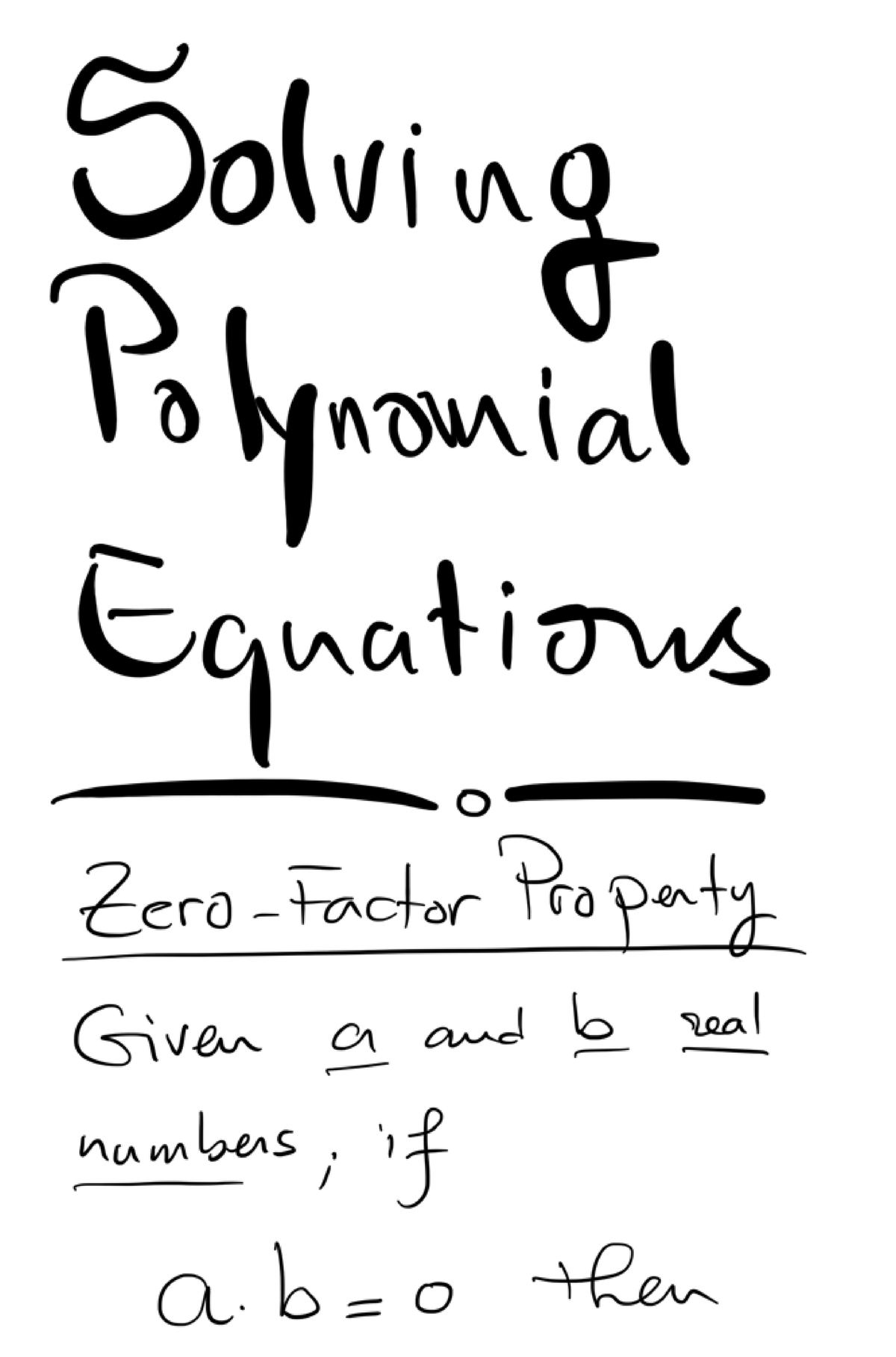 Lecture 6 - CMSC 000 - Summer 2021 Solving Polynomial Equations - Cmsc 000 - Studocu