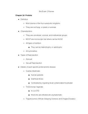 Exam 3 Study Tips-2 - Outline for the Exam 3 for Biology Science majors ...