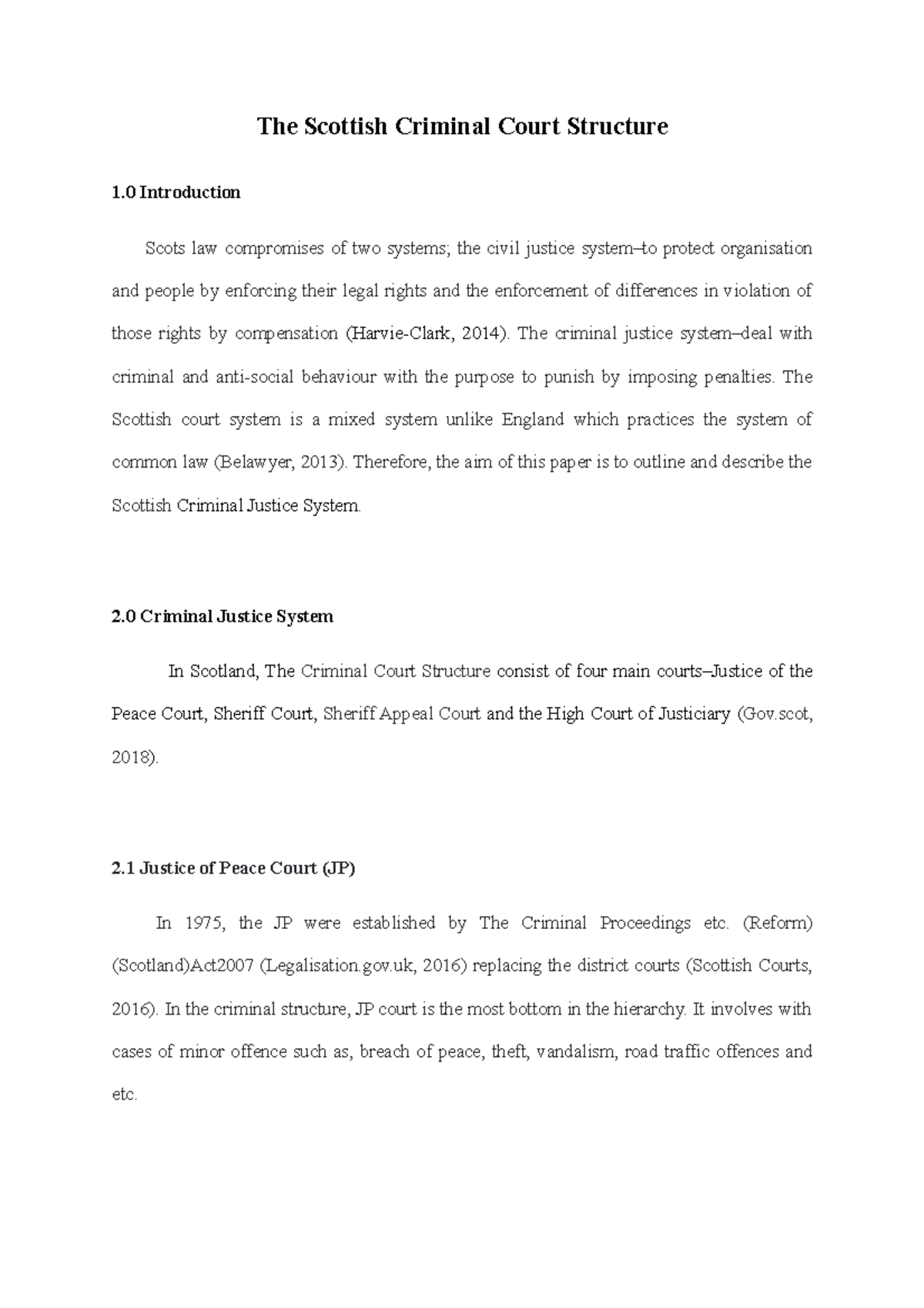C18CL- Scotland Criminal Court Structure - The Scottish Criminal Court ...