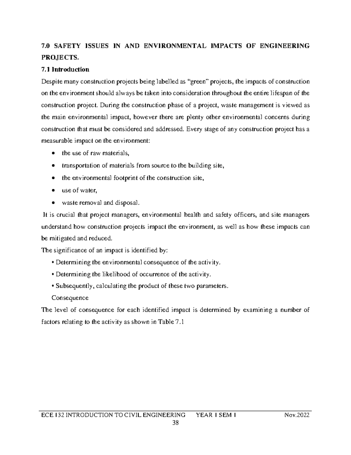 ECE132 Introduction to civil engineering HSE and Groupwork Notes R00 ...