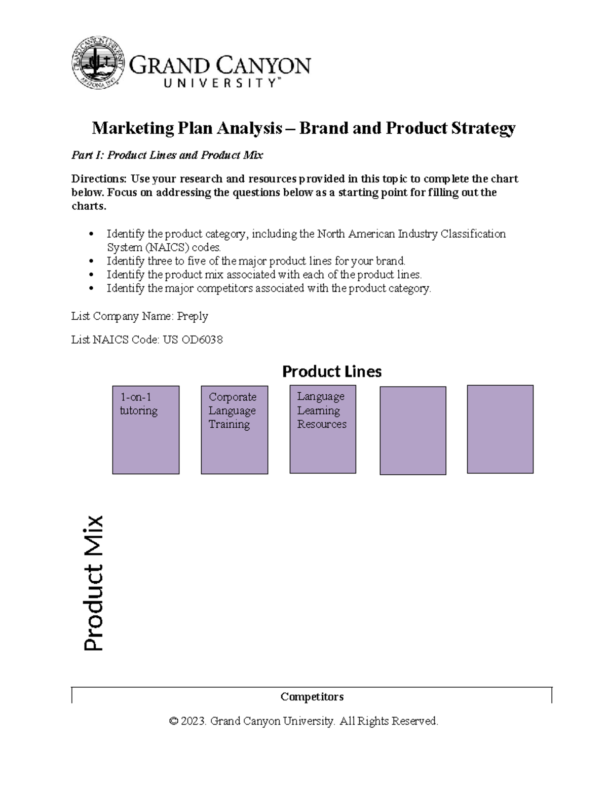 MKT-315-RS-T4-Marketing-Plan-Analysis-Brand-and-Product - Marketing Plan Analysis – Brand and ...