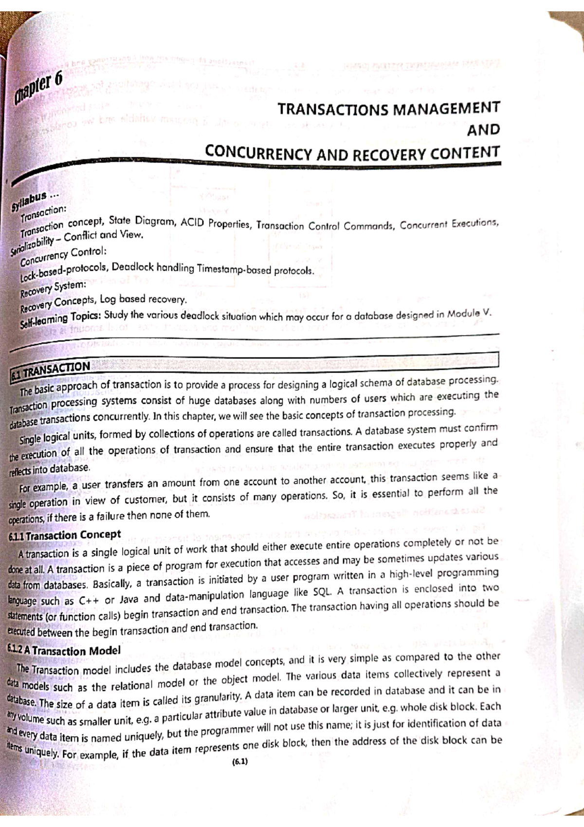 Chapter 6 - Bachelor of Engineering in Information Technology - Studocu