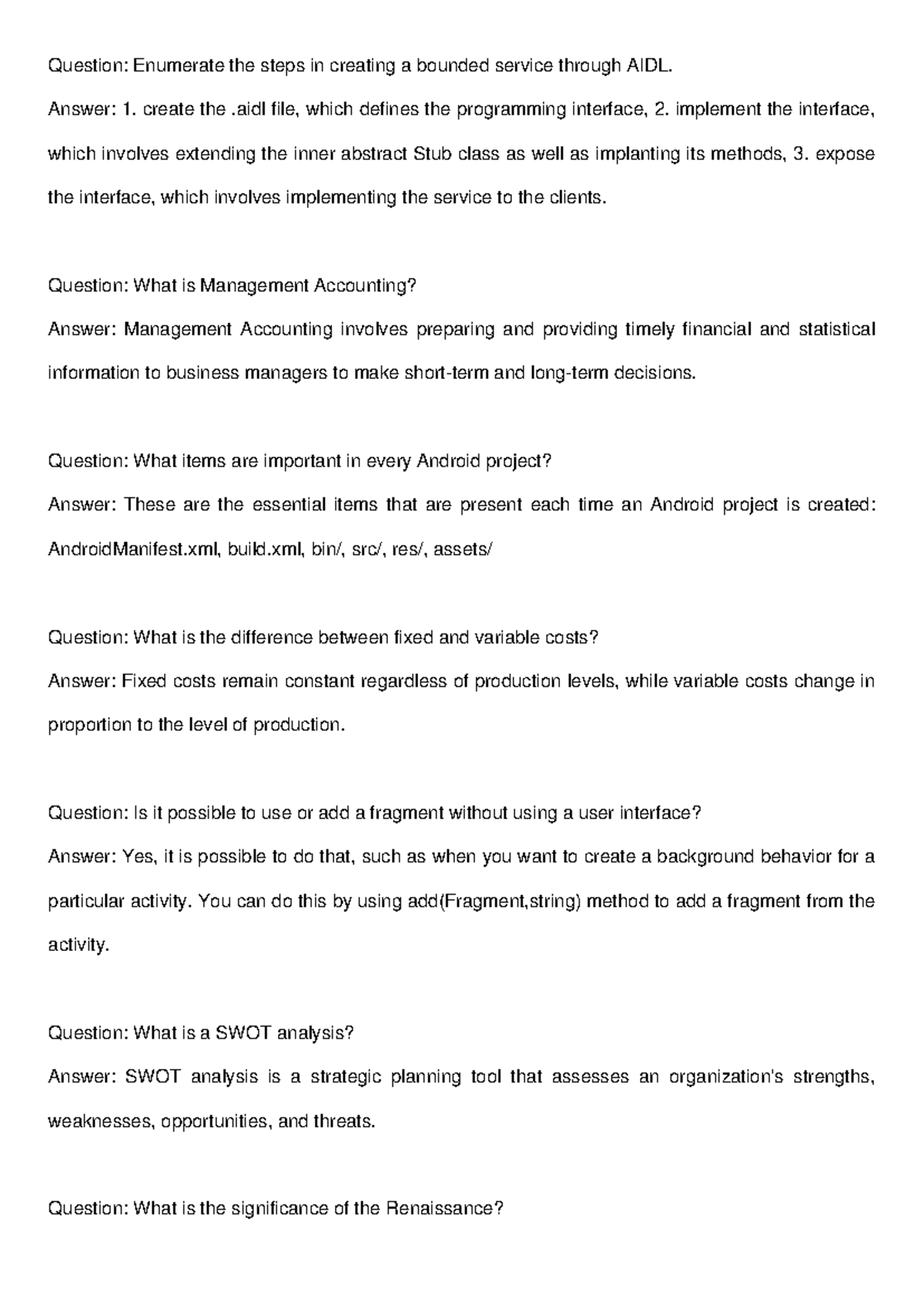 Effumability bodymaking asininity - Question: Enumerate the steps in ...