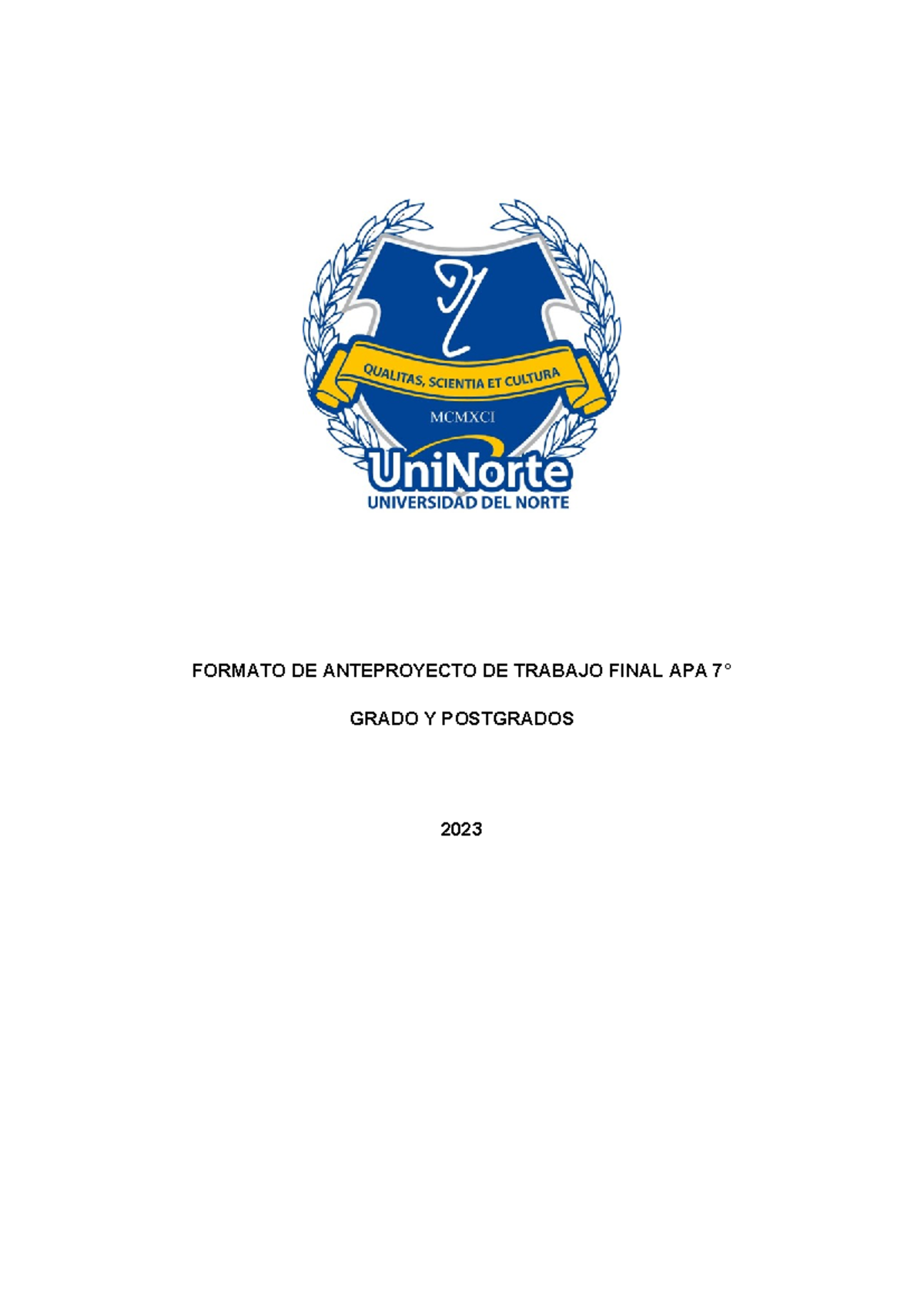 Trabajo-Final-APA - Dkdmd brhehe jeebe e - FORMATO DE ANTEPROYECTO DE ...