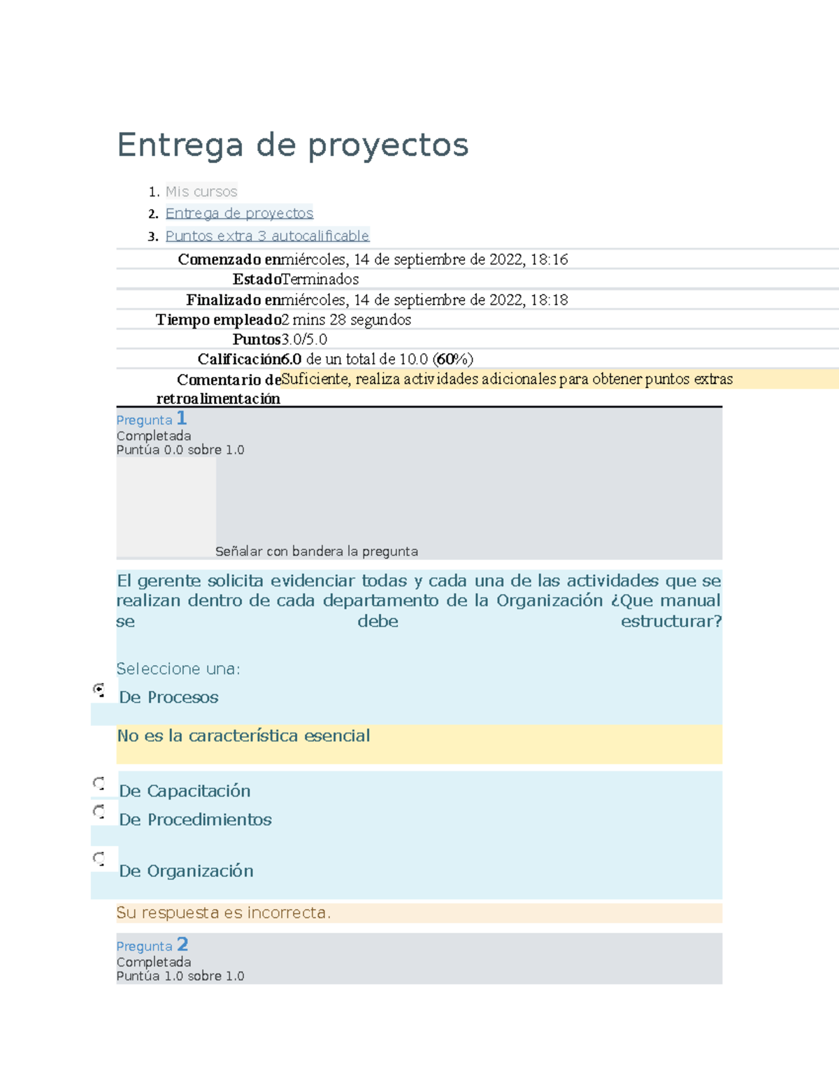 Examen pe s3 6 - Entrega de proyectos Mis cursos Entrega de proyectos Puntos extra 3 ...