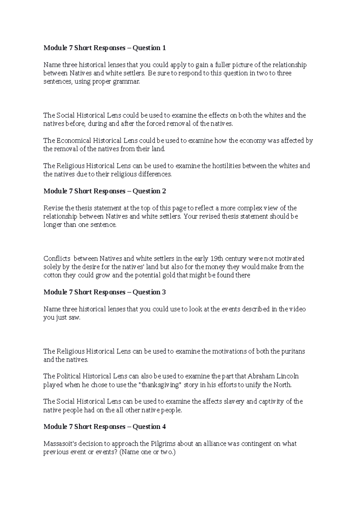 Module 7 Short Responses - Module 7 Short Responses – Question 1 Name ...