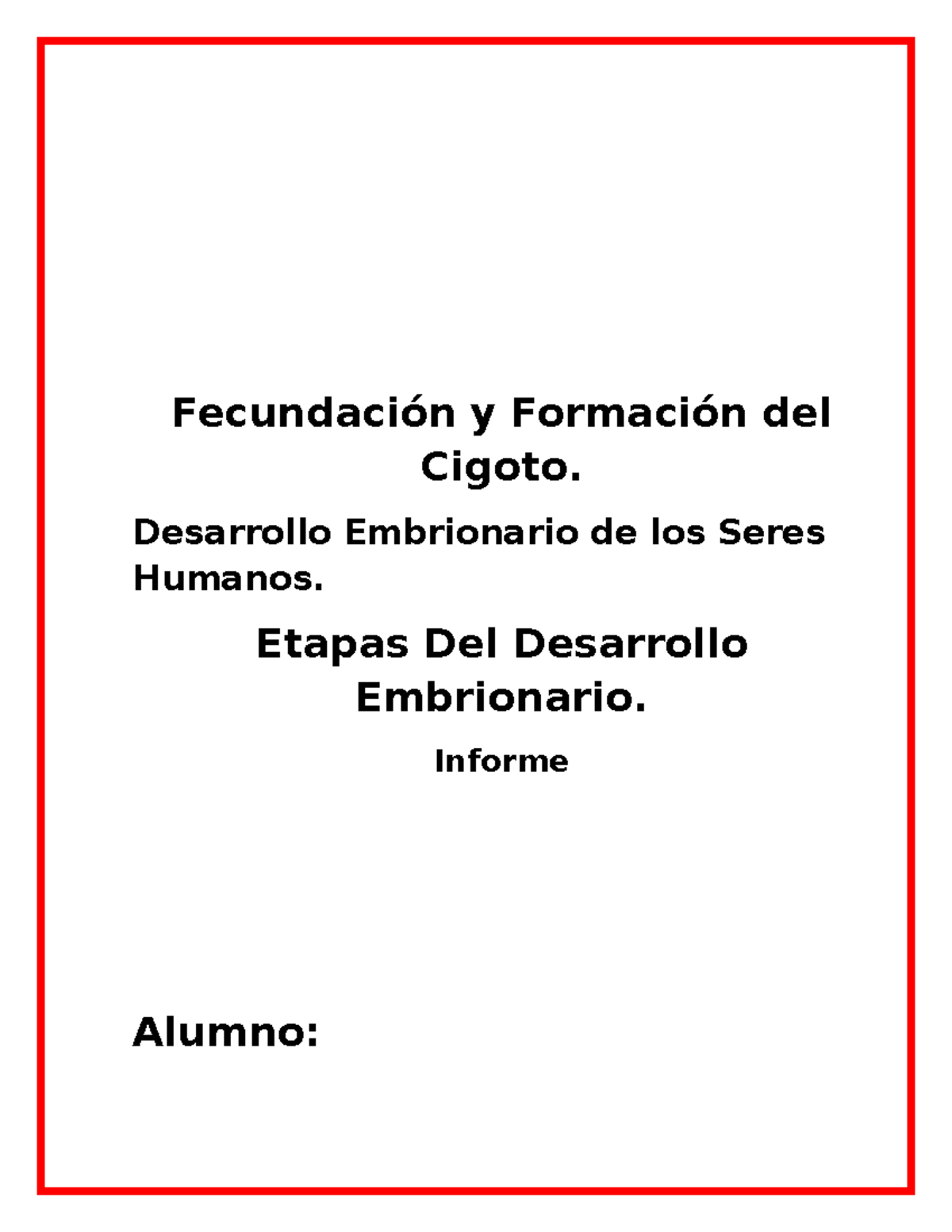 Fecundacion, Cigoto, Etapas y Desarrollo Humano - Fecundación y ...