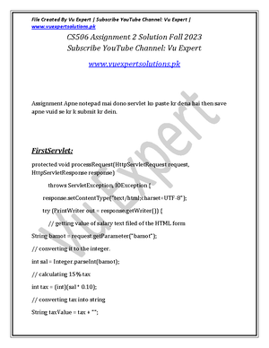 CS506 Quiz 2 File By Vu Topper RM - CS-506 Important Mcq’s For Mid Term !! Solve By Vu-Topper RM ...