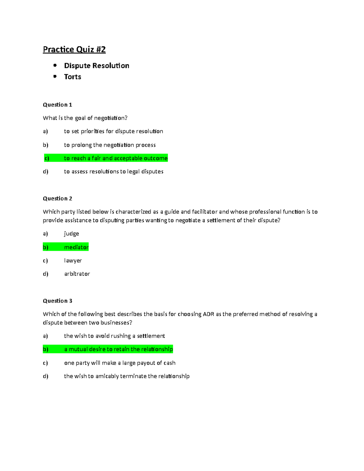 Practice-Quiz-2 - practical multiple choices questions for quiz 2 ...