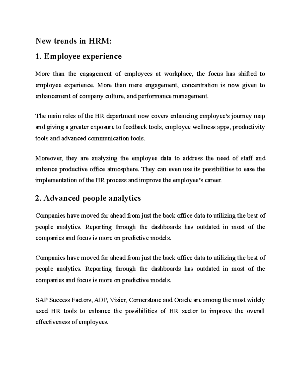 new-trends-in-hr-m-jac-new-trends-in-hrm-1-employee-experience-more