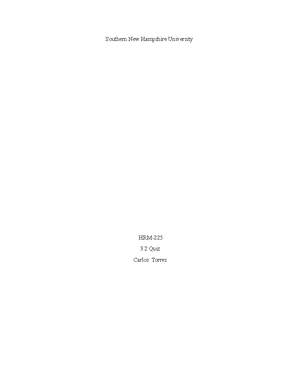 HR Project One - Powerpoint for New Hire documentation. - HRM 200 ...