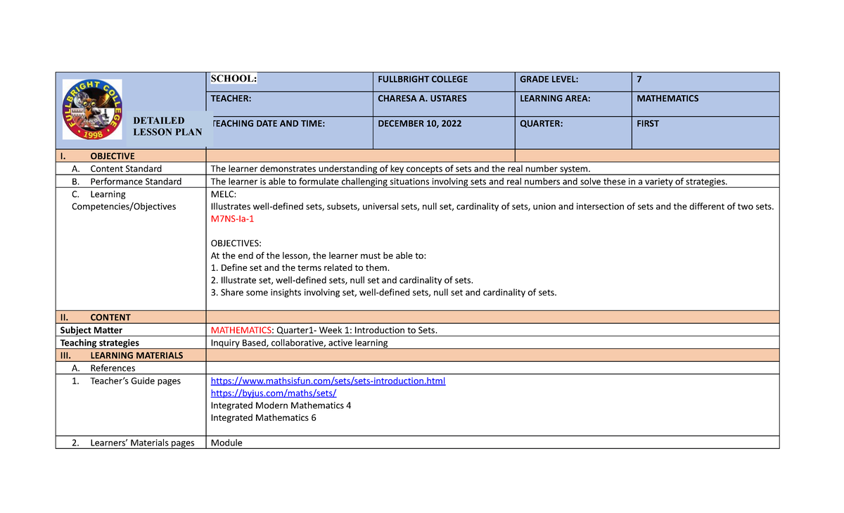 Inbound 7254078073232716698 - SCHOOL: FULLBRIGHT COLLEGE GRADE LEVEL: 7 ...