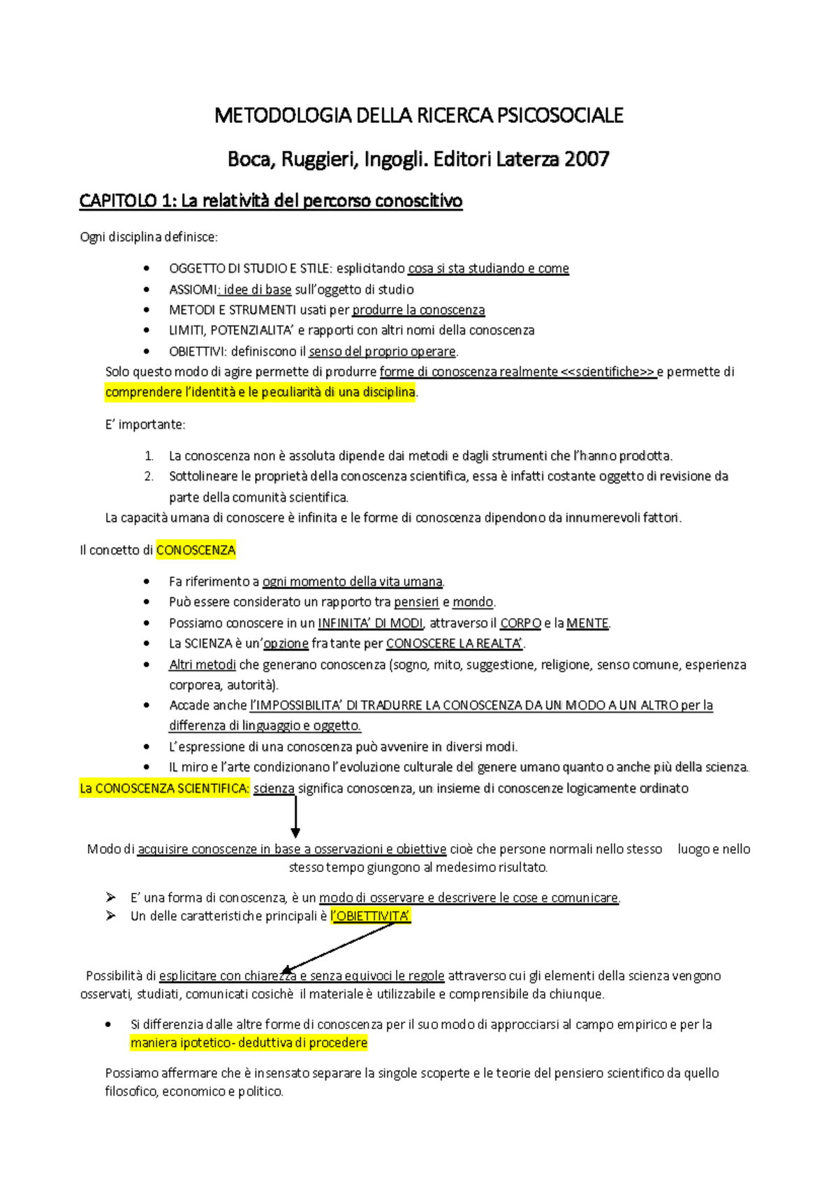 Metodologia Della Ricerca Psicosociale pdf - Warning: TT: undefined function: 32 Warning: TT ...