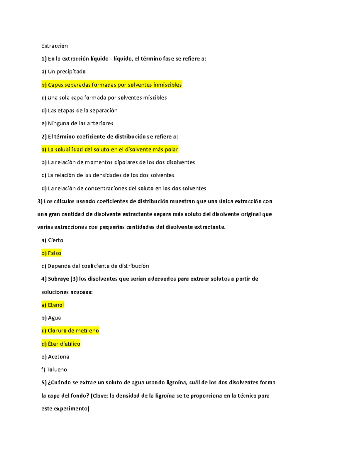 Extracción - Extracción En la extracción líquido - líquido, el término ...