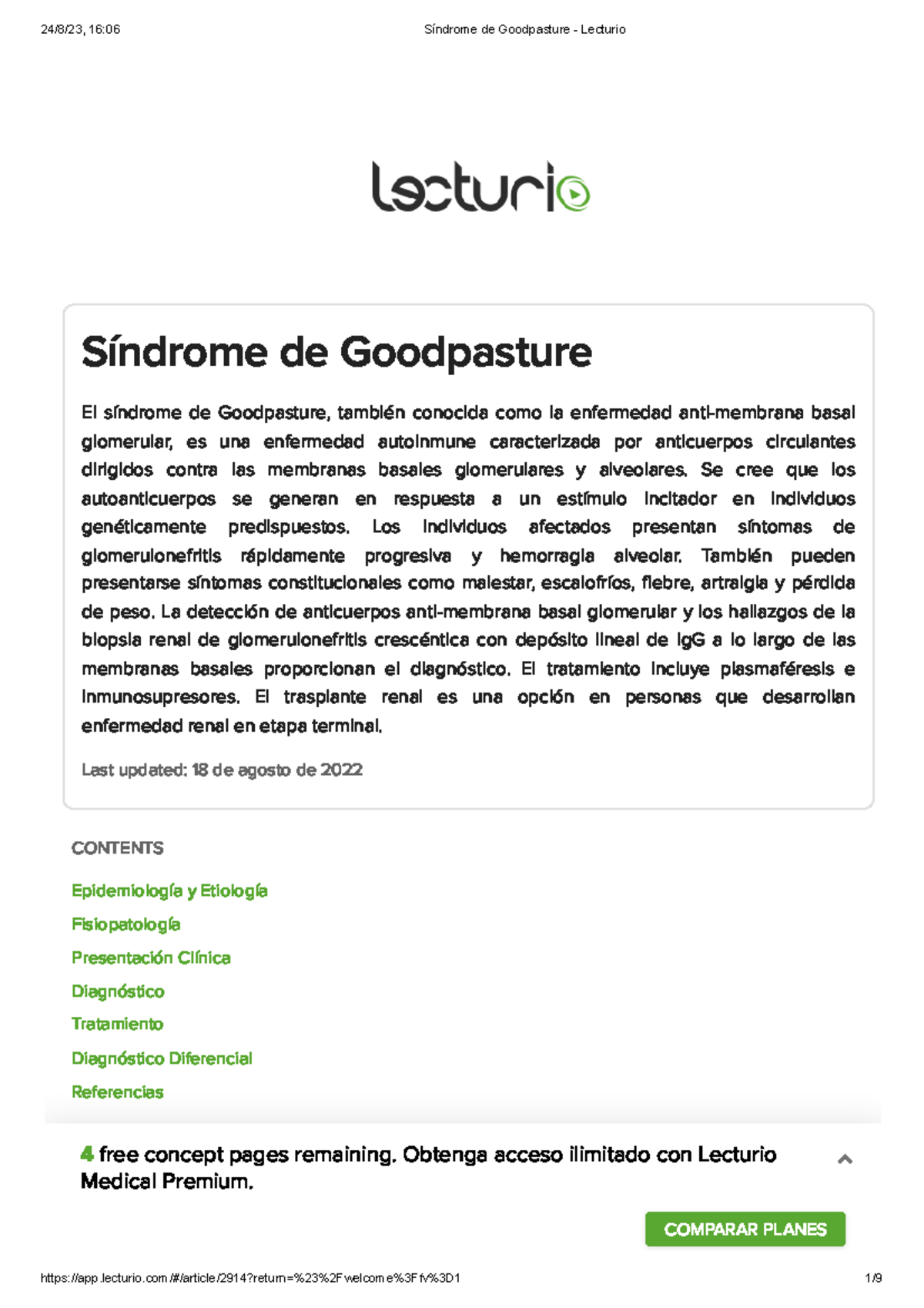 Síndrome de Goodpasture - Lecturio - Síndrome de Goodpasture El ...