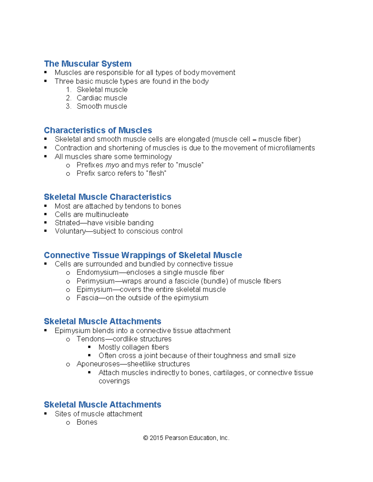 Muscle-lecture - It was a help for you. - The Muscular System ! Muscles ...