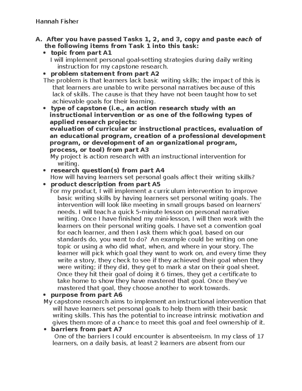 Determining Research and Data Analysis Methods - A. After you have ...