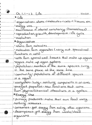 McGraw Hill Connect Chapter 4.4 - BIO 1320 - Studocu
