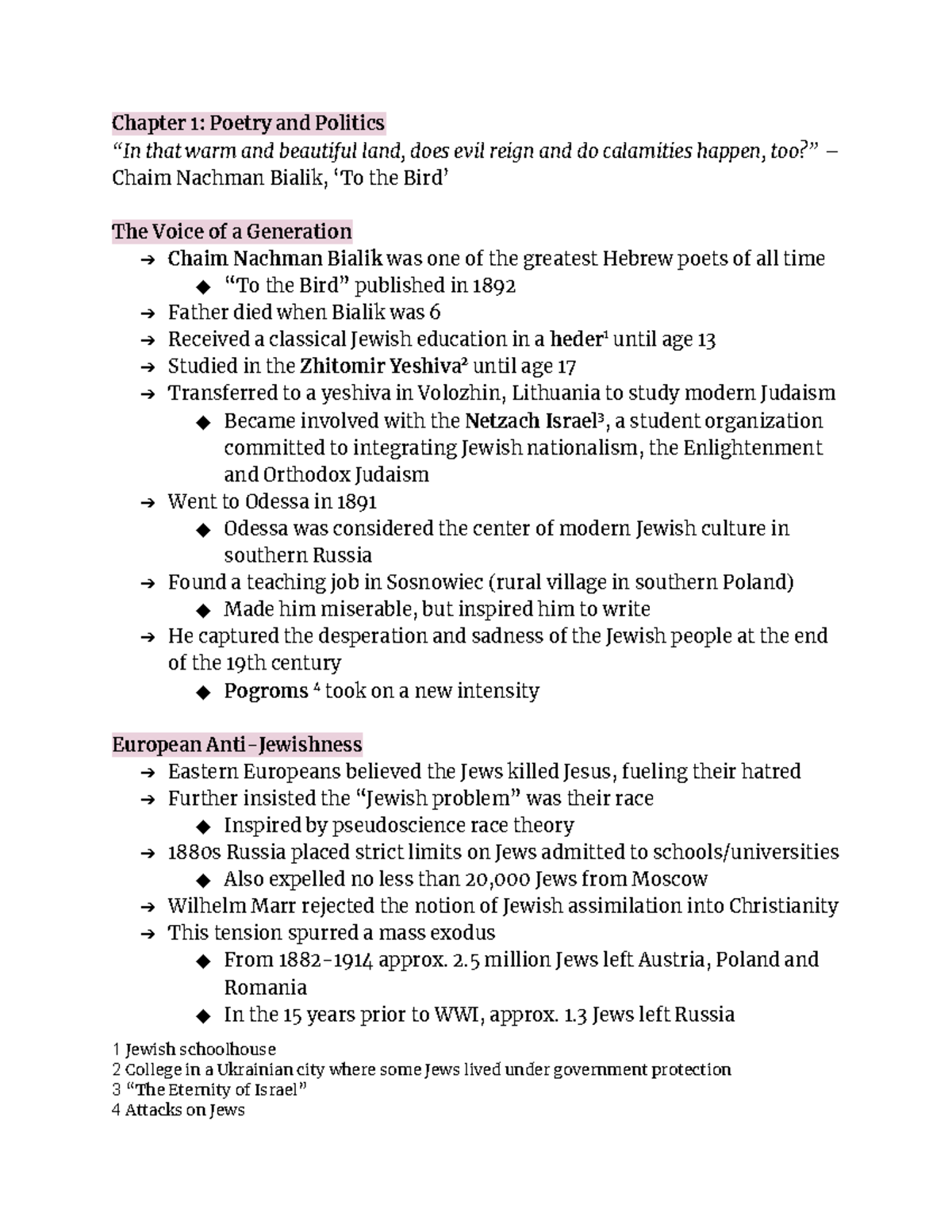 Chapter 1 Poetry and Politics - Chapter 1: Poetry and Politics “In that ...