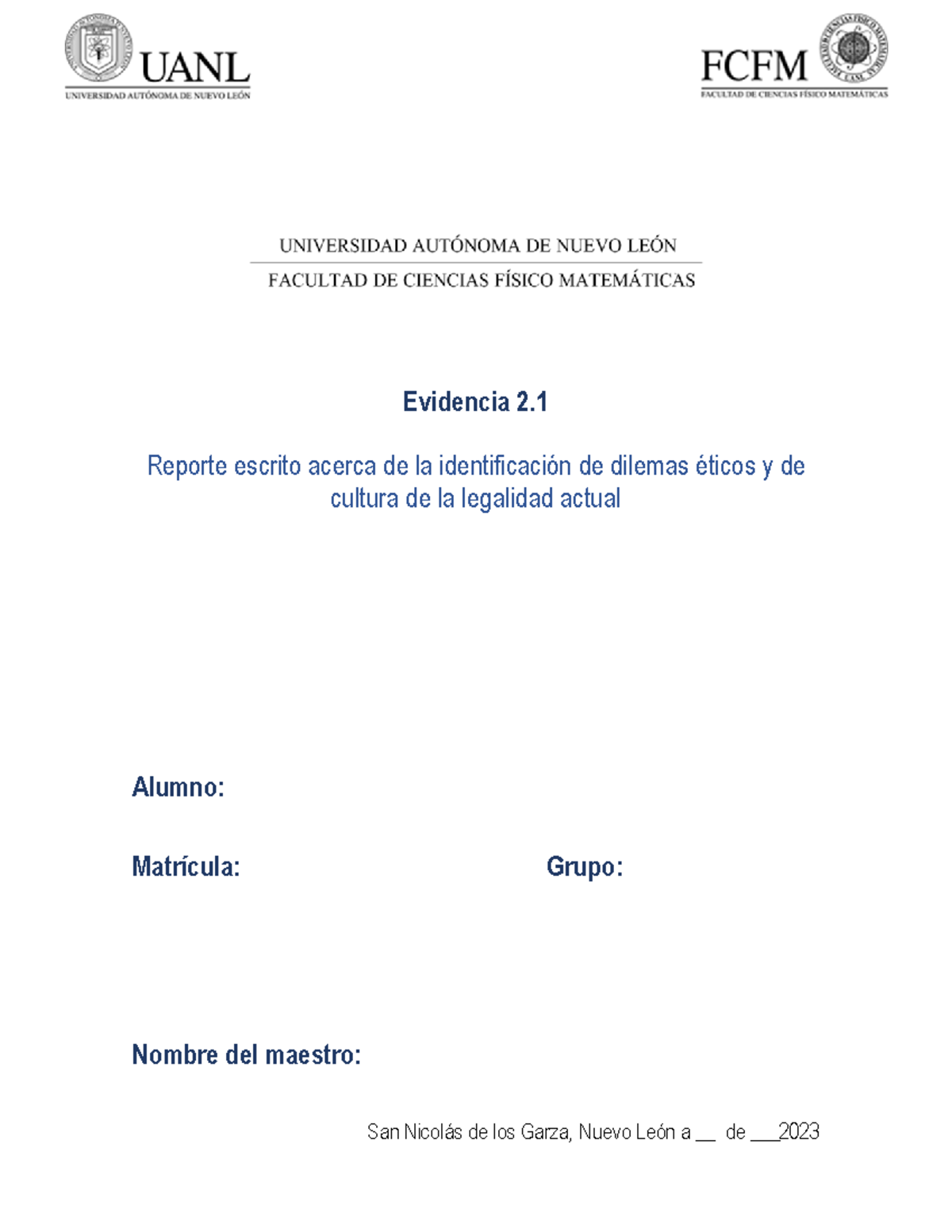 2 2 Evidencia 2 1 Reporte Escrito Acerca De La Identificación De