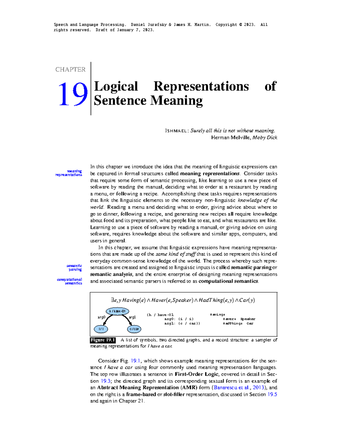 Natural Language Processing - Speech and Language Processing. Daniel ...