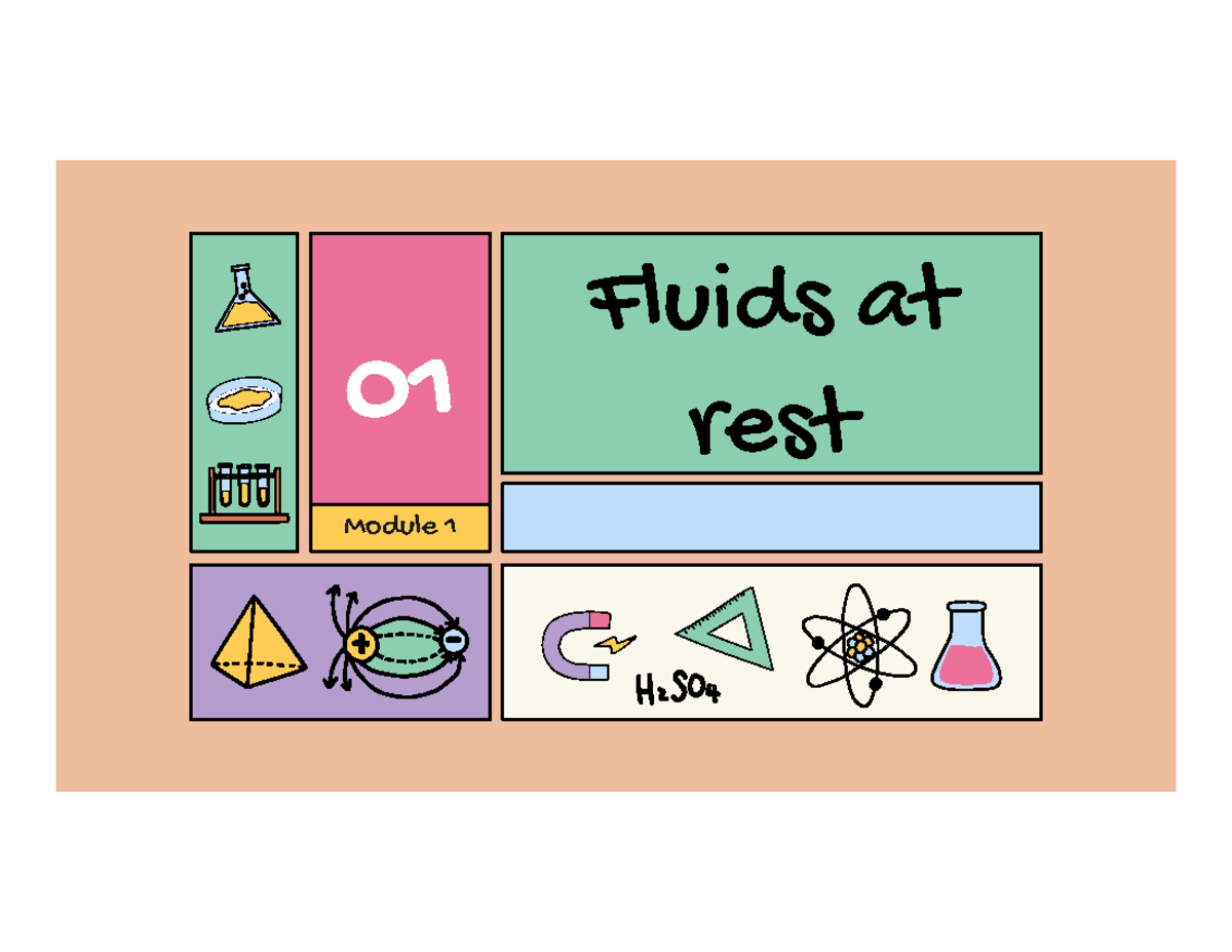MEII Topic 1 - Temas para ejercicios - Fluids at rest 01 Module 1 ...